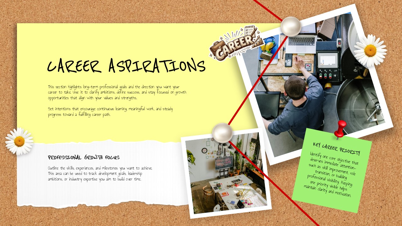 Free 2026 Vision Board Template | PPT & Google Slides - SlideChef