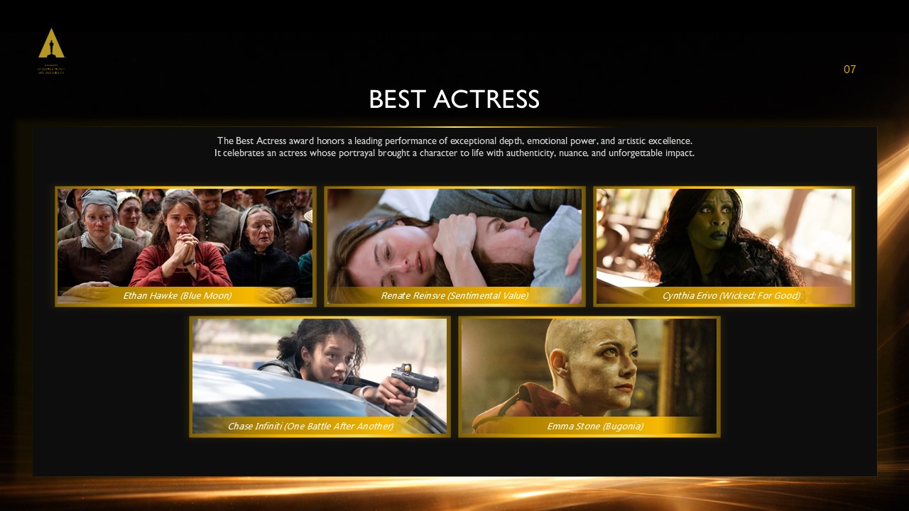 Oscars 2026 Template | 98th Academy Awards Presentation Deck - SlideChef