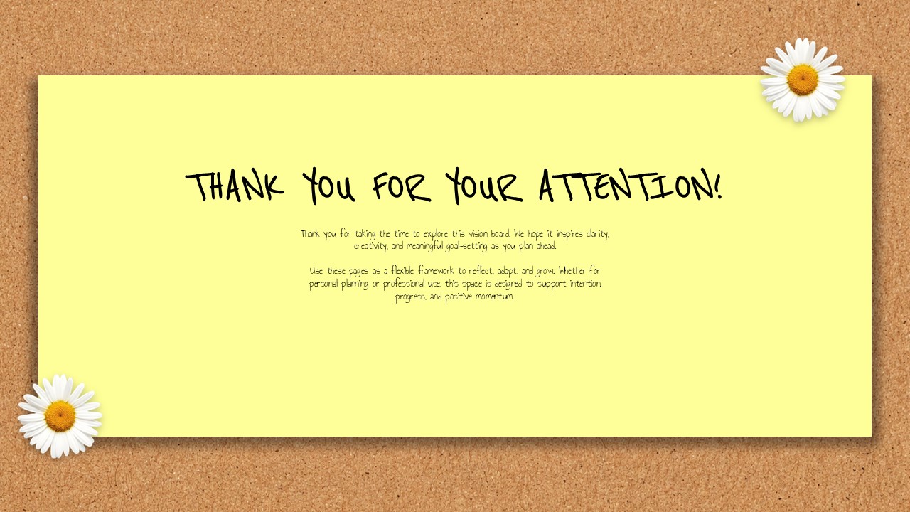 Free 2026 Vision Board Template | PPT & Google Slides - SlideChef