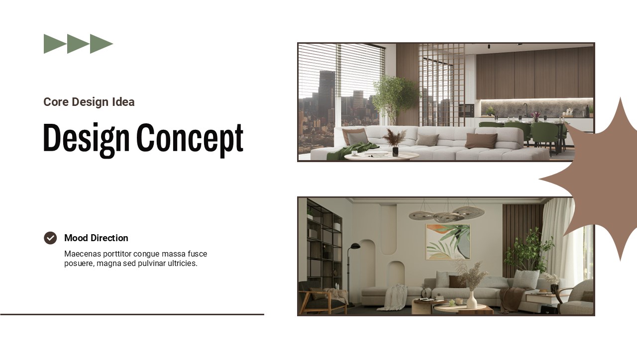 Interior Design Presentation Template PowerPoint and Google Slides