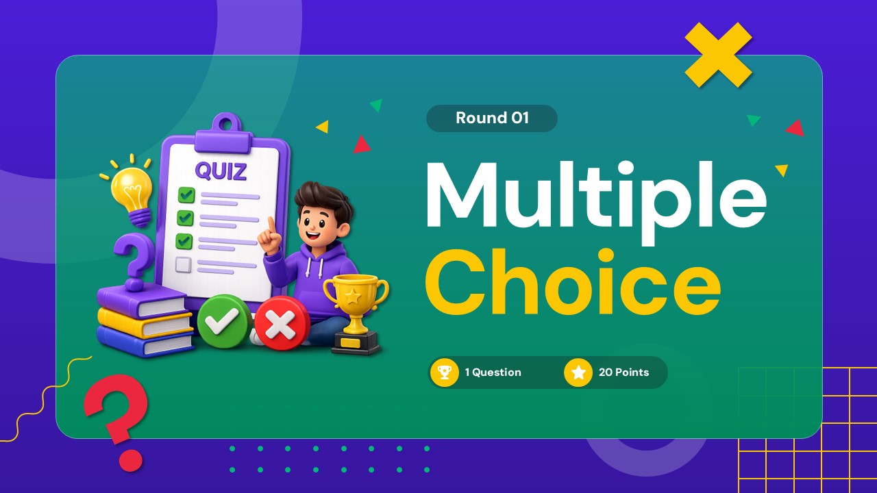 Learning Quiz Template - Educational Template for PPT & Canva