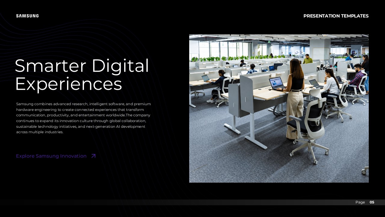 Samsung Case Study Presentation Template | PPT & Google Slides